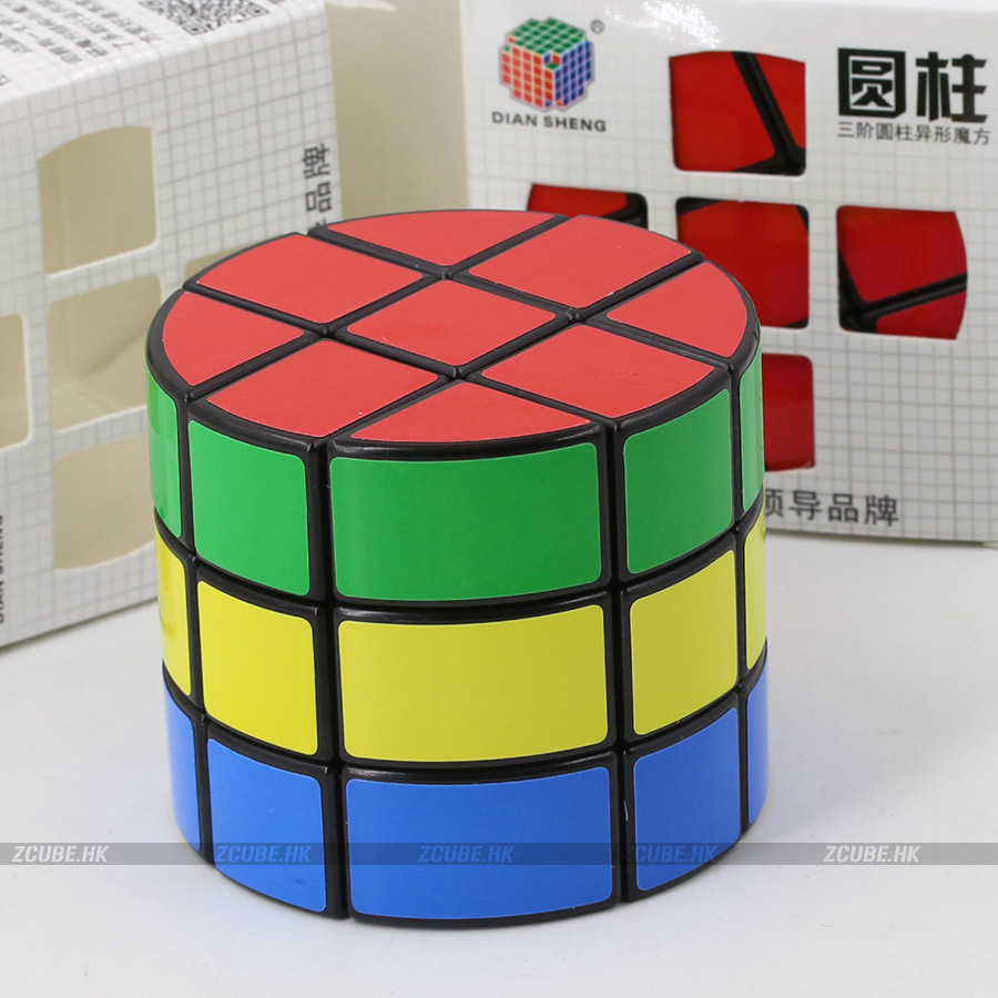 DianSheng 3x3x3 Cylinder cube puzzle, puzzle intellectual toy magic ...