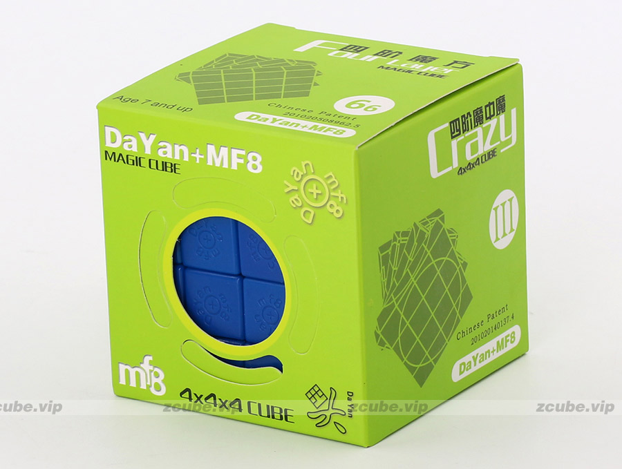 Dayan+mf8 cube - Crazy 4x4x4 v3 Ⅲ [ZiiCube.com]