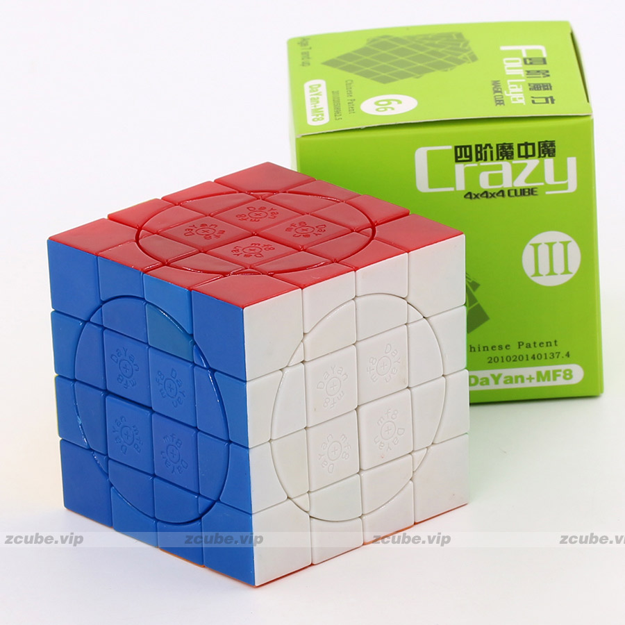 Dayan+mf8 cube - Crazy 4x4x4 v3 Ⅲ [ZiiCube.com]