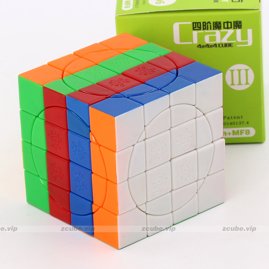 Dayan+mf8 cube - Crazy 4x4x4 v3 Ⅲ [ZiiCube.com]