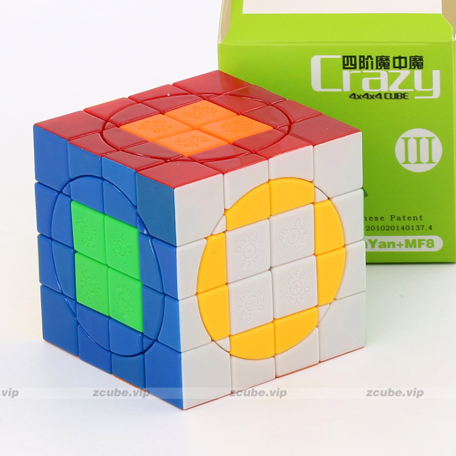Dayan+mf8 cube - Crazy 4x4x4 v3 Ⅲ [ZiiCube.com]