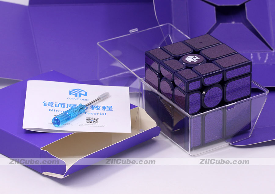 GAN Mirror M 3x3x3 magnetic cube - [ziiCube.com] Puzzles solver magic ...