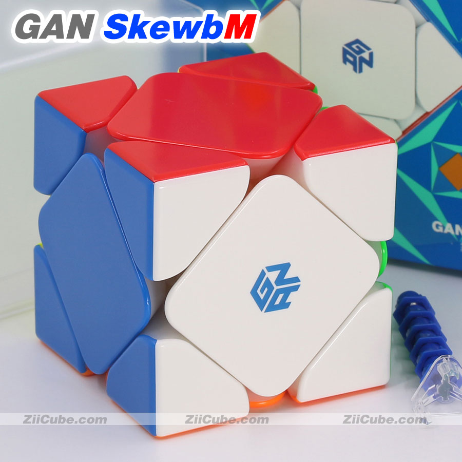GAN Magnetic cube Skewb M core positioning [ZiiCube.com]