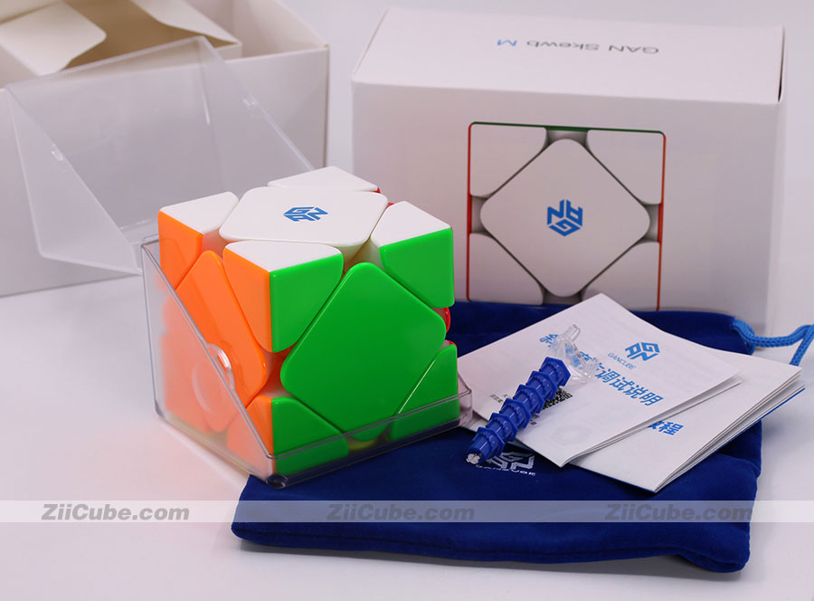 GAN Magnetic cube Skewb M core positioning [ZiiCube.com]