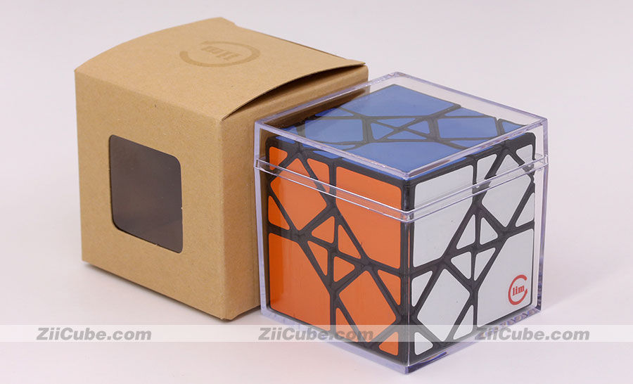 f/s limCube 3D Printing Offset Skewb 2x2x2 Plus Cube Hyper V [ZiiCube.com]