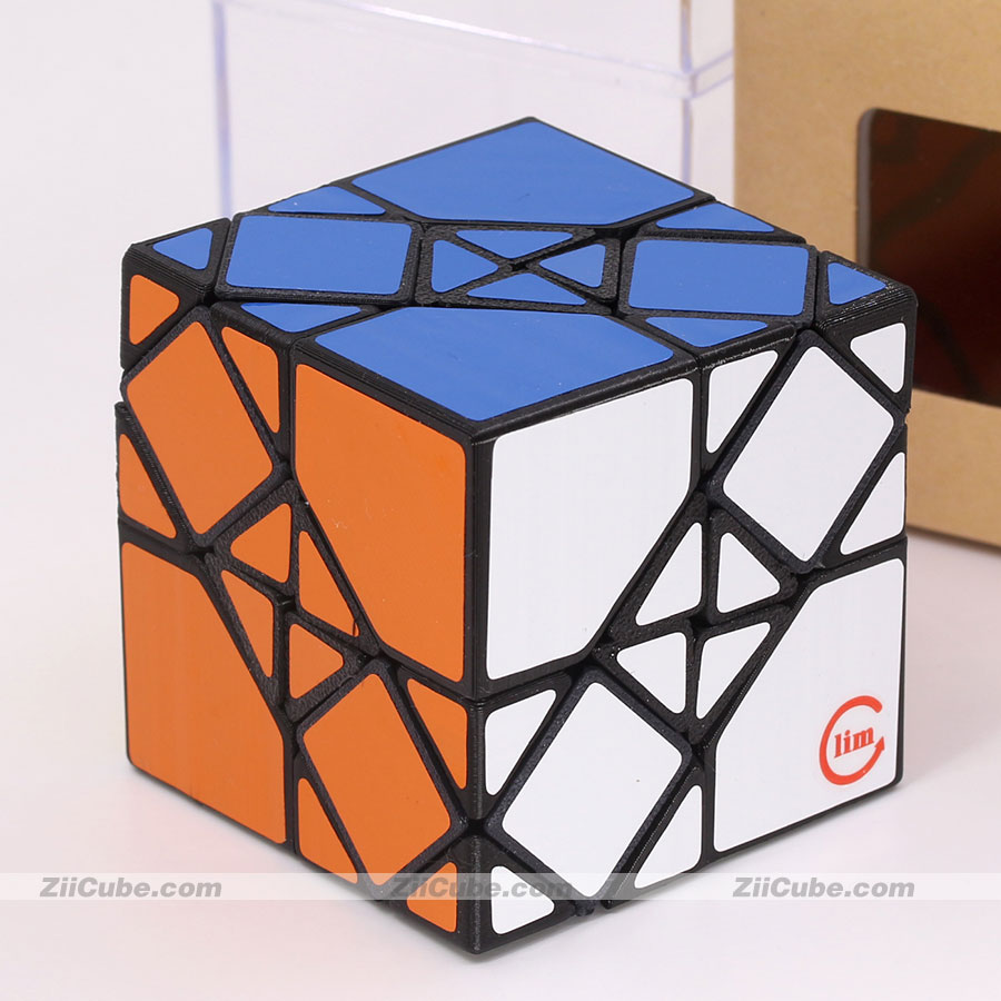 f/s limCube 3D Printing Offset Skewb 2x2x2 Plus Cube Hyper V [ZiiCube.com]