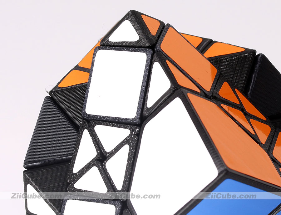 f/s limCube 3D Printing Offset Skewb 2x2x2 Plus Cube Hyper V [ZiiCube.com]