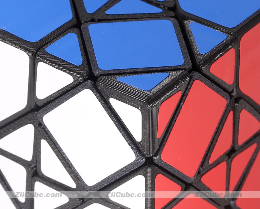 f/s limCube 3D Printing Offset Skewb 2x2x2 Plus Cube Hyper V [ZiiCube.com]