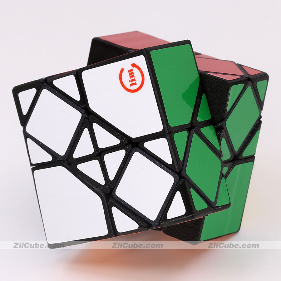 f/s limCube 3D Printing Offset Skewb 2x2x2 Plus Cube Hyper V [ZiiCube.com]