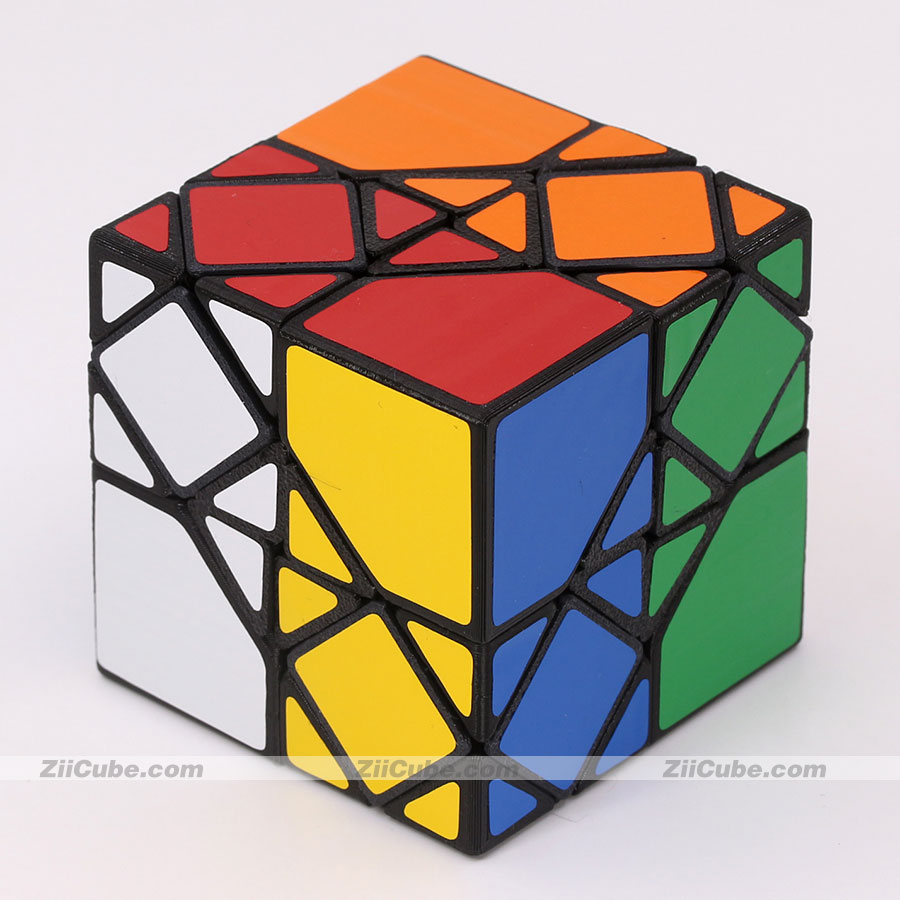 f/s limCube 3D Printing Offset Skewb 2x2x2 Plus Cube Hyper V [ZiiCube.com]