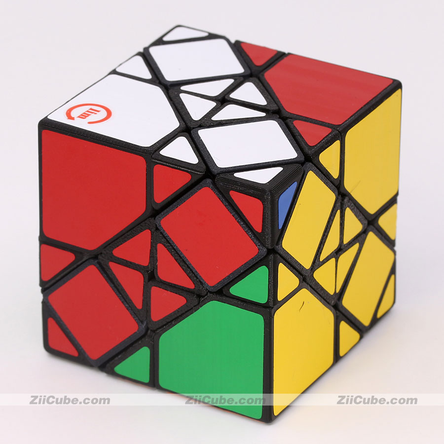 f/s limCube 3D Printing Offset Skewb 2x2x2 Plus Cube Hyper V [ZiiCube.com]