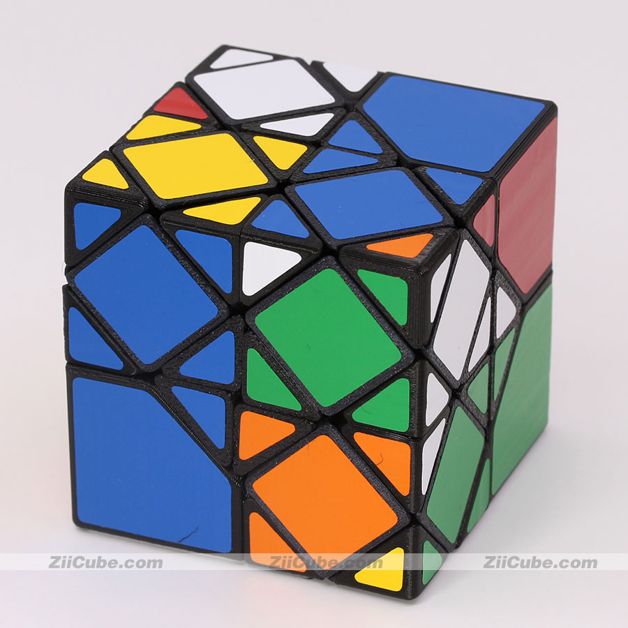 f/s limCube 3D Printing Offset Skewb 2x2x2 Plus Cube Hyper V [ZiiCube.com]