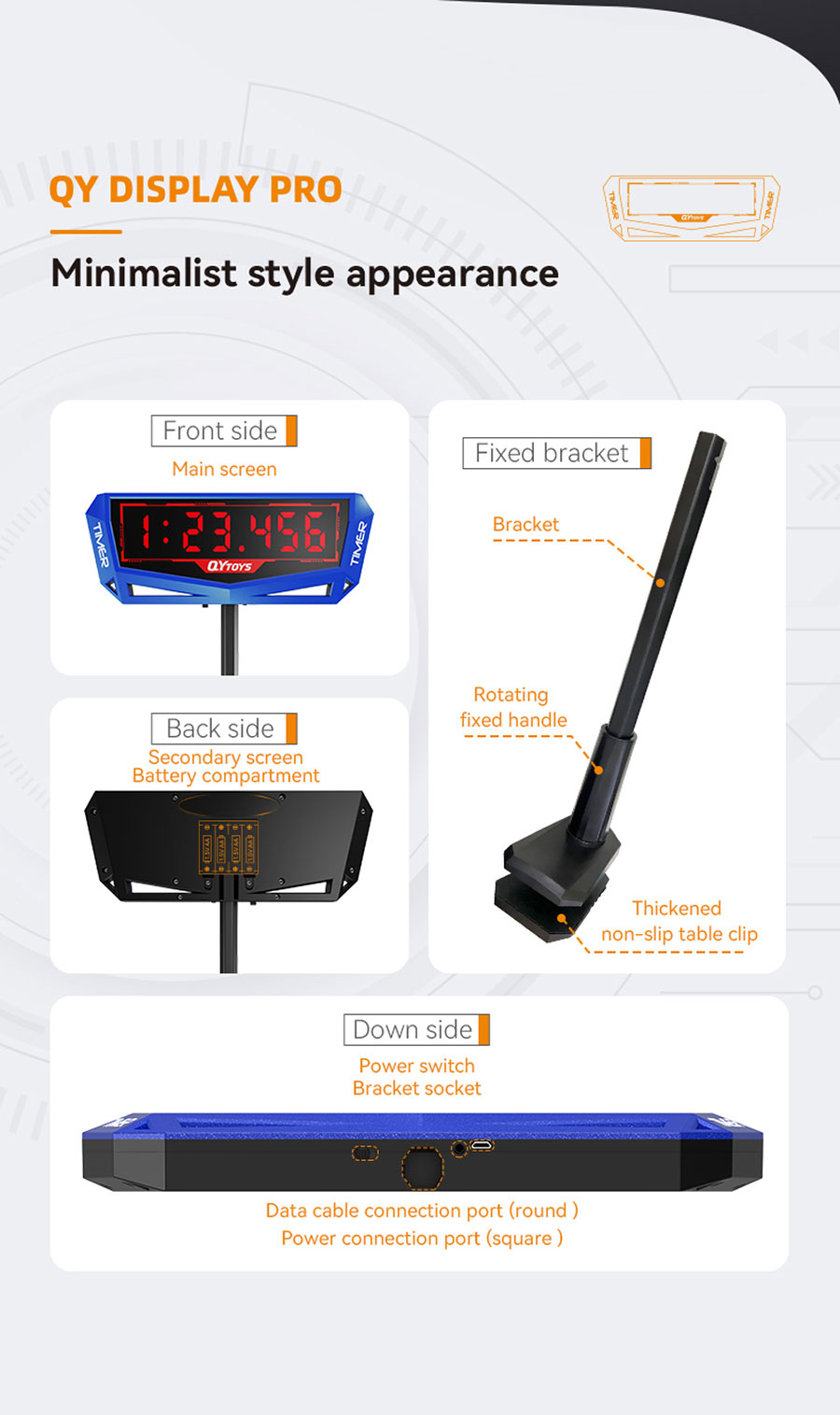 QY Cube Timer Display Pro [ZiiCube.com]