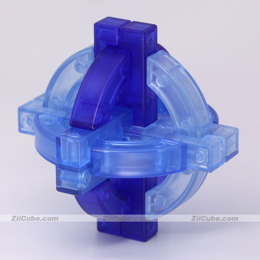 QY puzzle Nine Kong Ming Lock [ZiiCube.com]