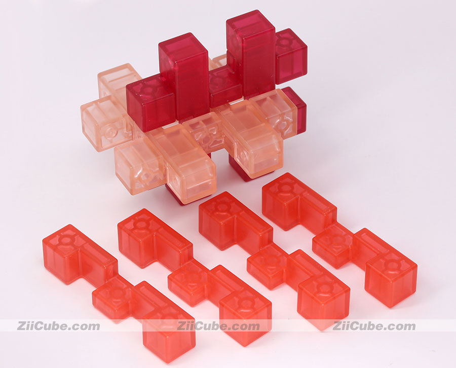 QY puzzle Nine Kong Ming Lock [ZiiCube.com]