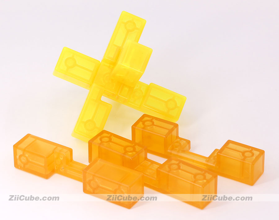 QY puzzle Nine Kong Ming Lock [ZiiCube.com]