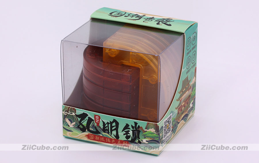 QY Kongming Lock Chinese Puzzle Luban Lock Unlocking Toys [ZiiCube.com]