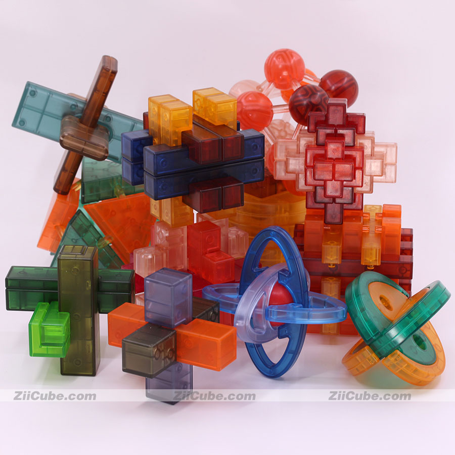 QY Kongming Lock Chinese Puzzle Luban Lock Unlocking Toys [ZiiCube.com]