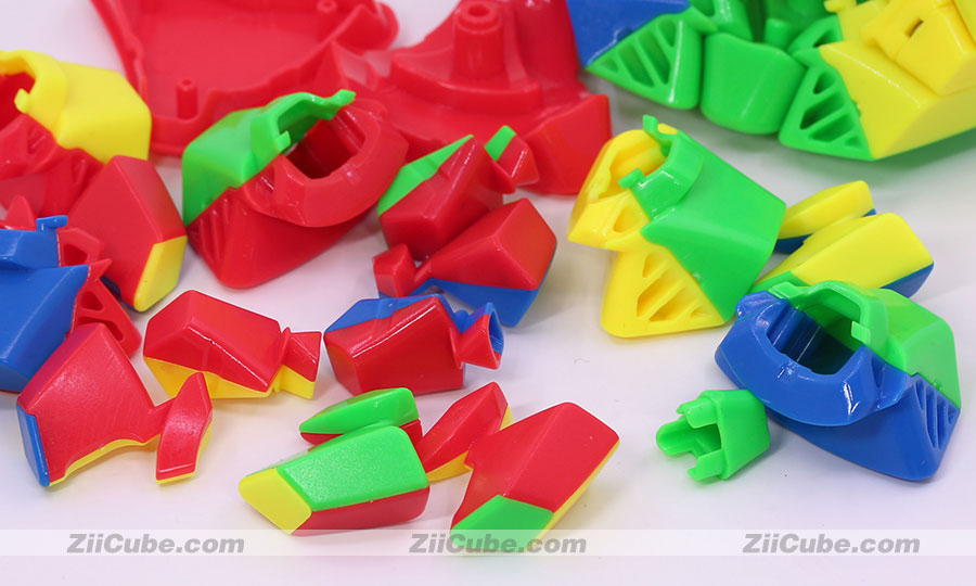 Sengso 8-Axis 3-Layer Drum Octahedron Cube, puzzle intellectual toy ...