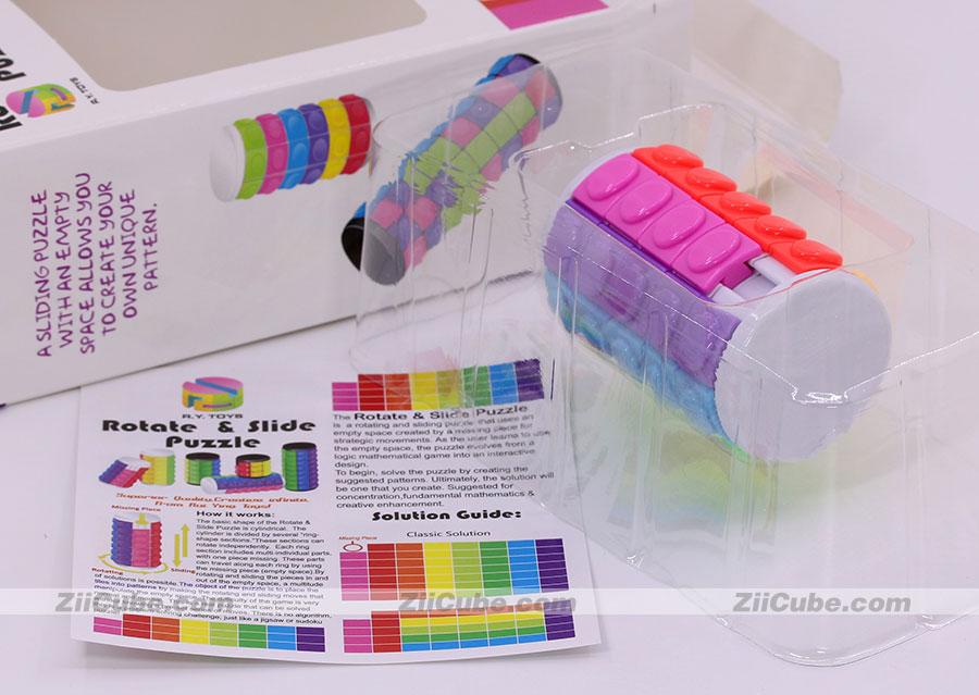 R.Y.Toys Rotate &and Slide Puzzle Corn Cube [ZiiCube.com]